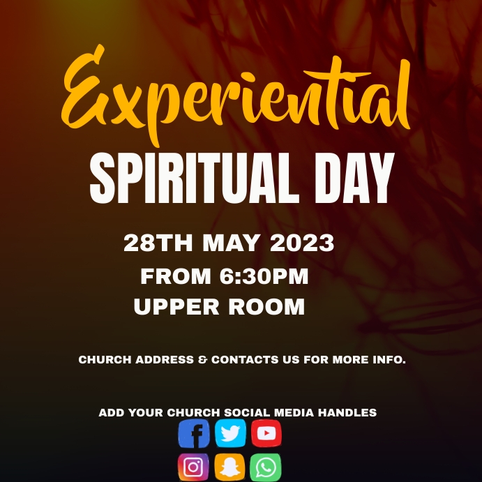 church poster Template | PosterMyWall