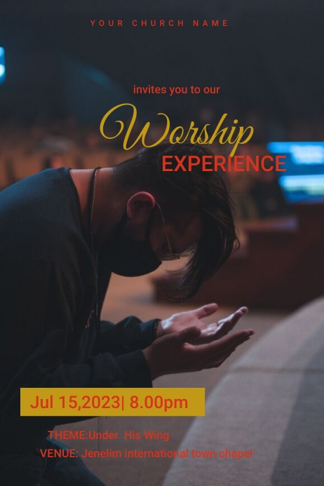 church poster Template | PosterMyWall