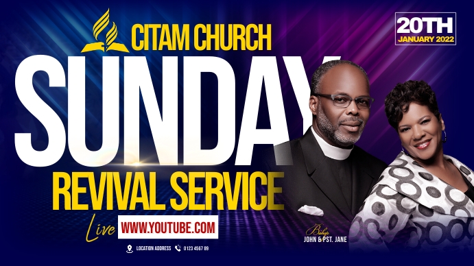 Copy of CHURCH POSTER | PosterMyWall
