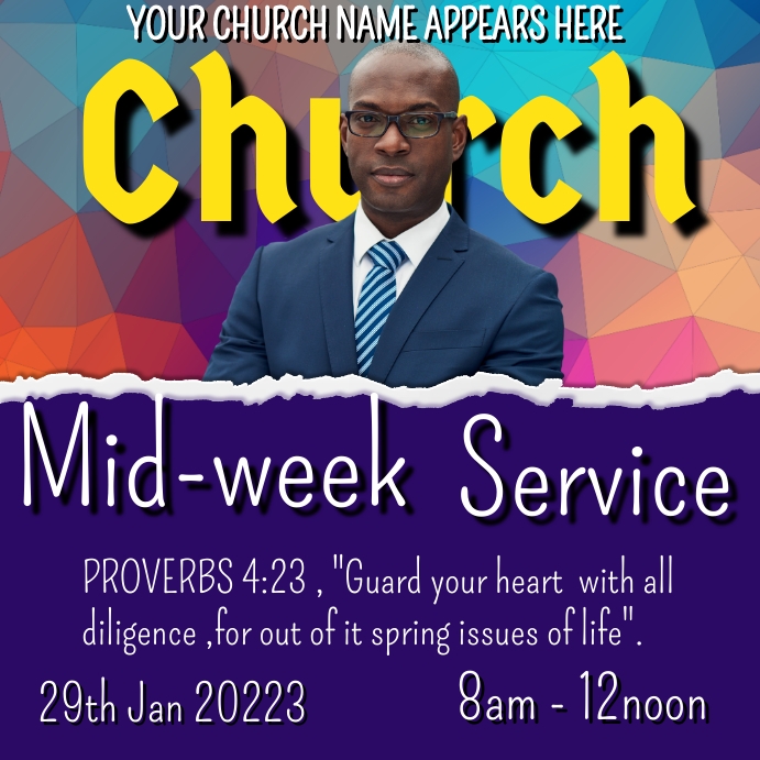 Copy of church poster | PosterMyWall