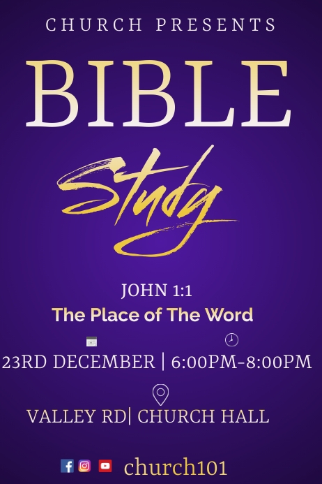 Church poster Template | PosterMyWall