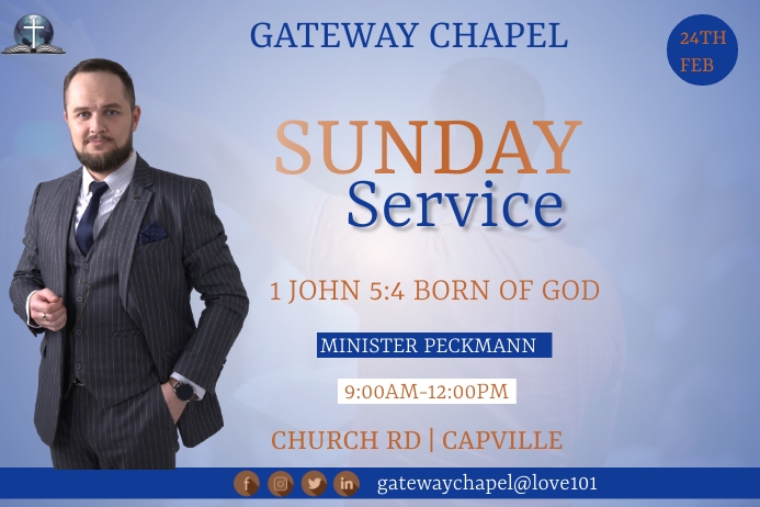 Church poster Template | PosterMyWall