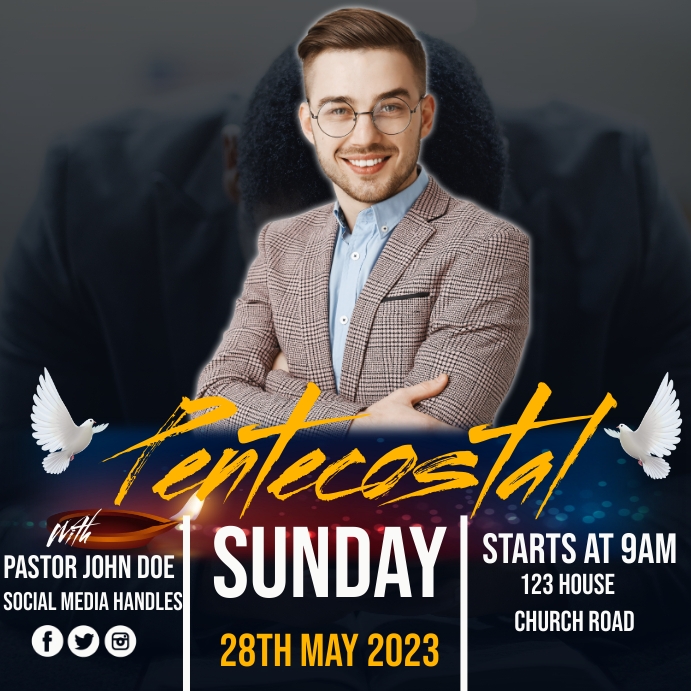 church poster Template | PosterMyWall