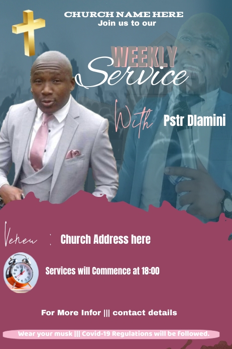 Church poster Template | PosterMyWall