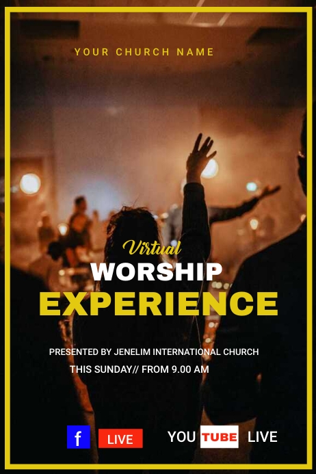 church poster Template | PosterMyWall