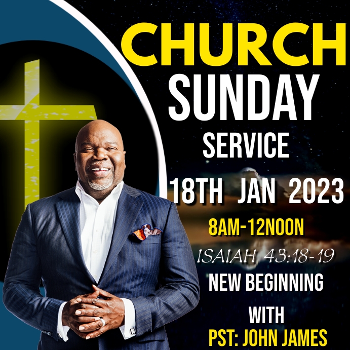 church poster Template | PosterMyWall