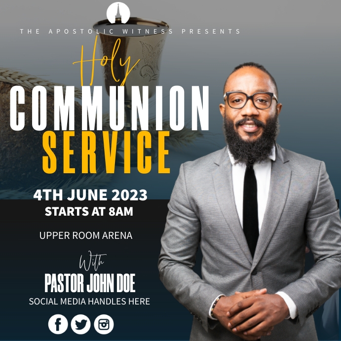 church poster Template | PosterMyWall