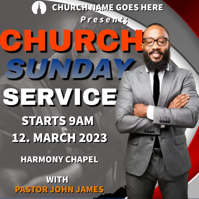 church poster Template | PosterMyWall