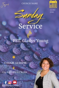 Church Invitation Poster Template | PosterMyWall