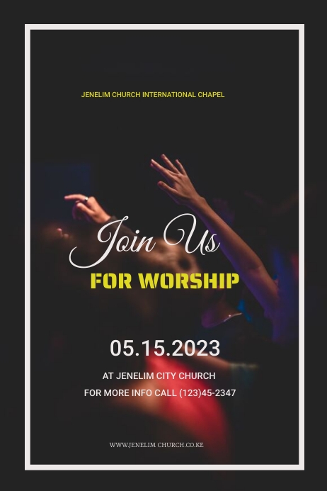 church poster Template | PosterMyWall