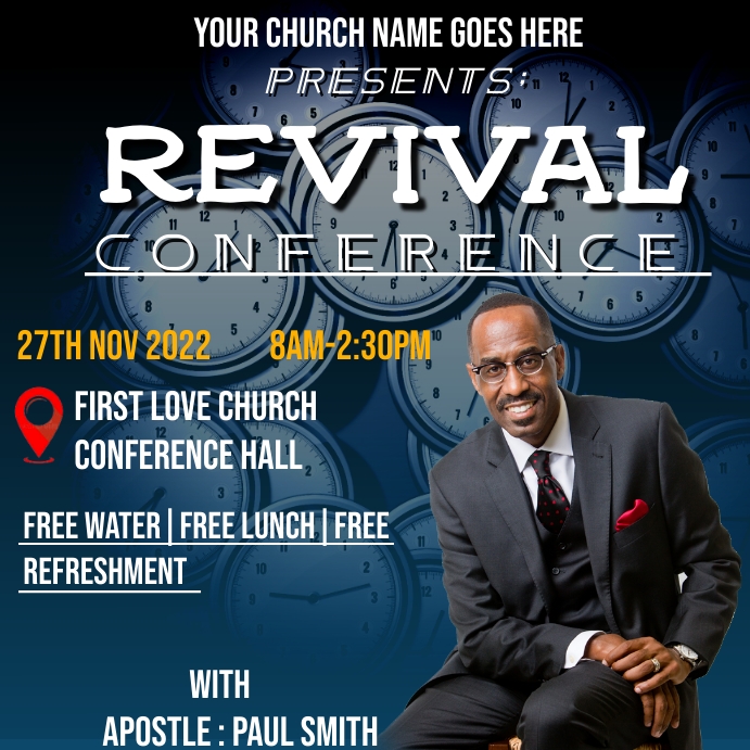 church poster Template | PosterMyWall