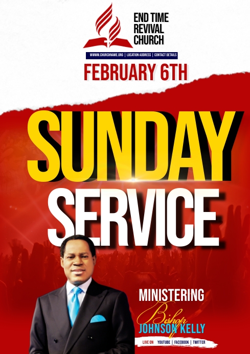 church poster Template | PosterMyWall