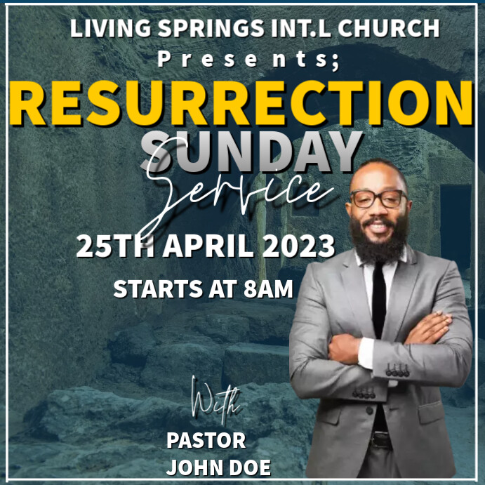 church poster Template | PosterMyWall