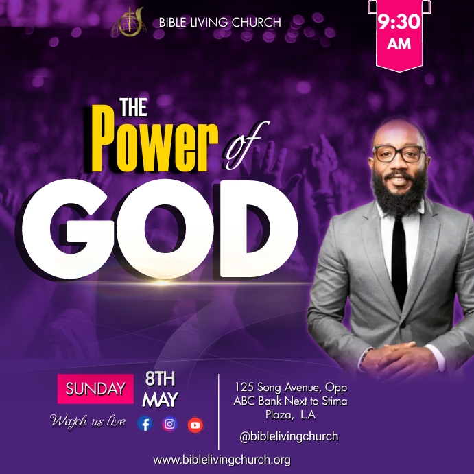 church poster flyer template (19) | PosterMyWall