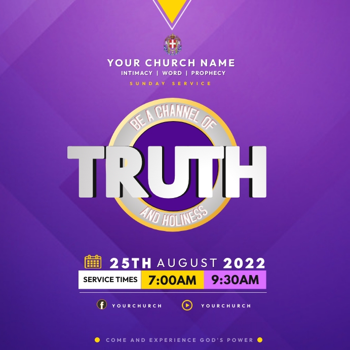 CHURCH POSTER TEMPLATE (16) | PosterMyWall