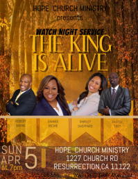 Church Watch Night Service Template | PosterMyWall