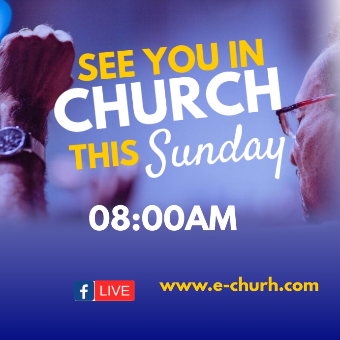 church poster template | PosterMyWall