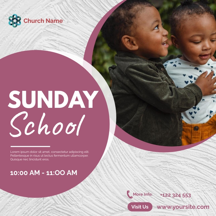 Church poster template | PosterMyWall