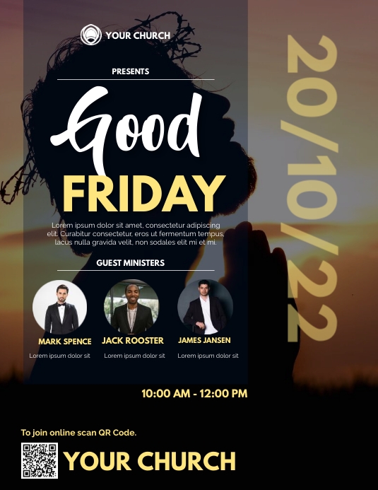 Copy of Church poster template | PosterMyWall