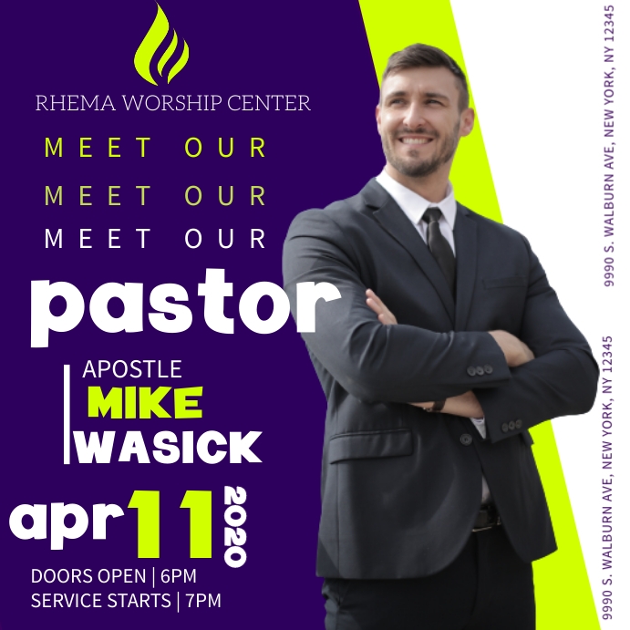 church poster template | PosterMyWall