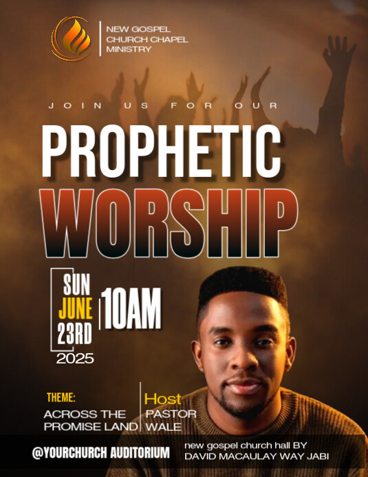 church poster template | PosterMyWall