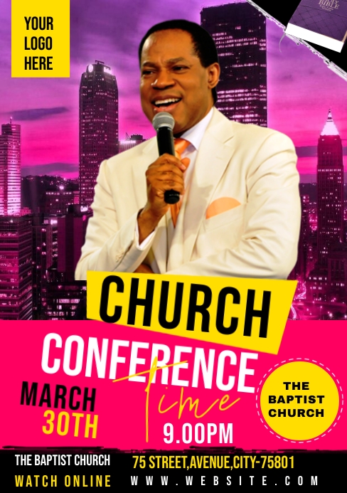 church poster template | PosterMyWall