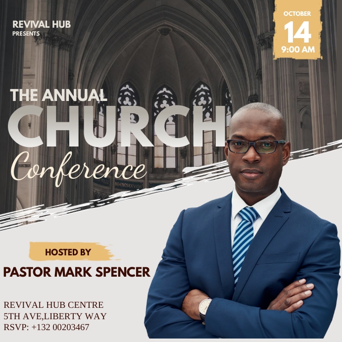 Church poster template | PosterMyWall