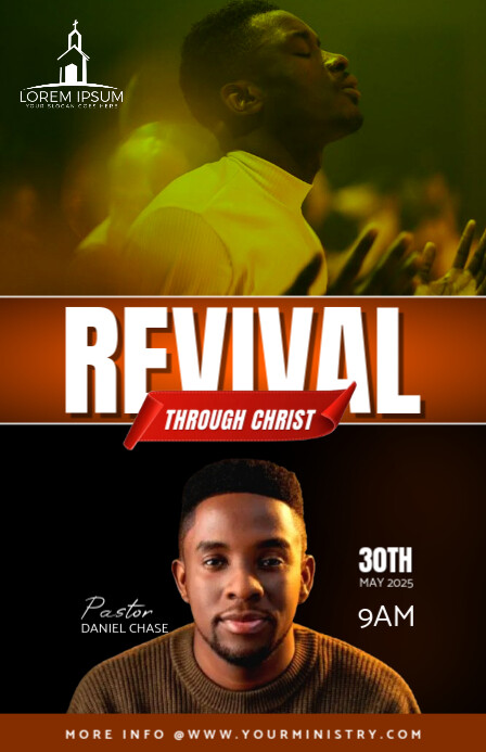 church poster template | PosterMyWall