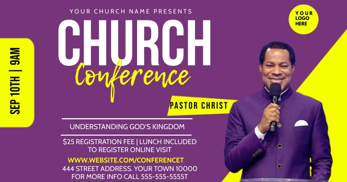 church poster template | PosterMyWall