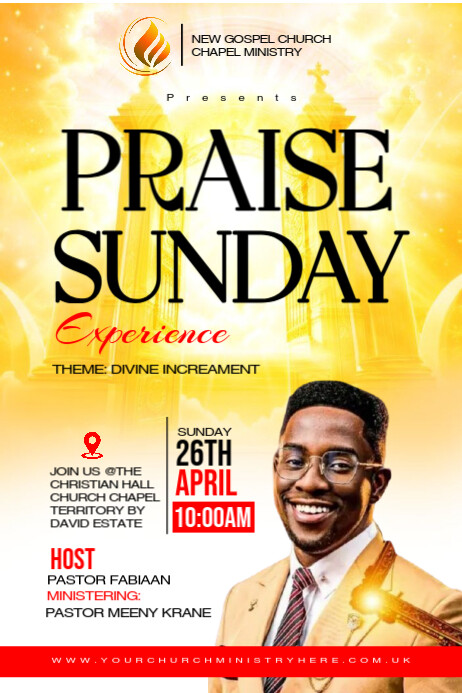 church poster template | PosterMyWall