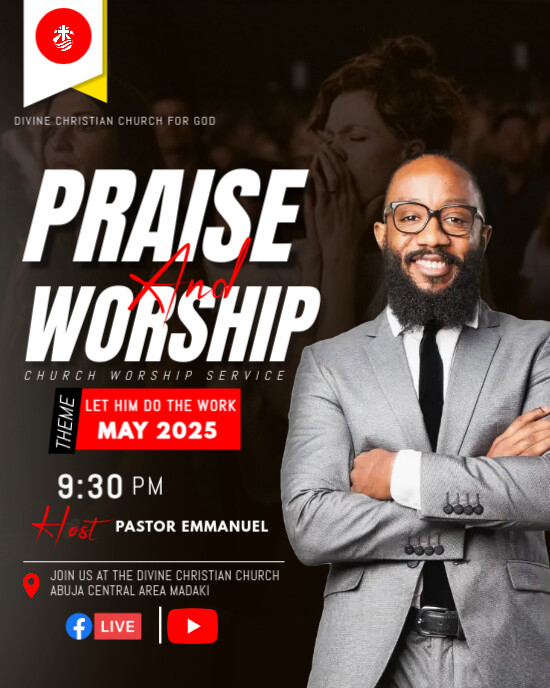 church poster template | PosterMyWall