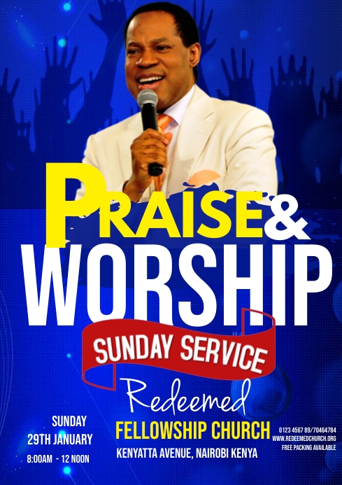 church poster template | PosterMyWall