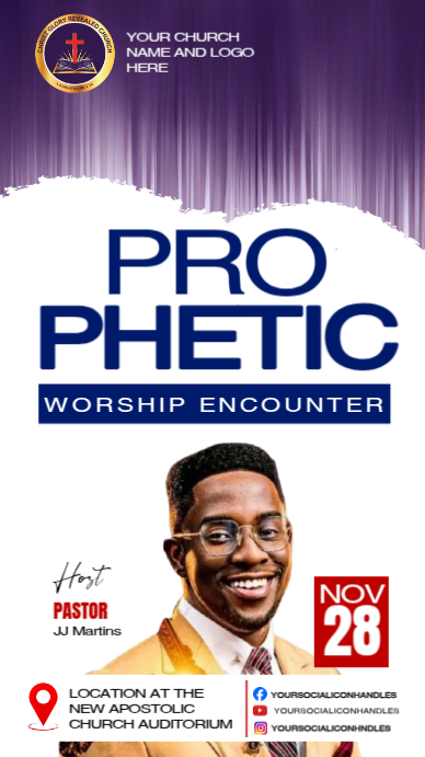 Plantilla de church poster template | PosterMyWall