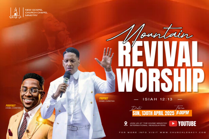 church poster template | PosterMyWall