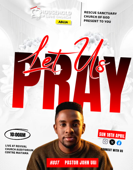 Copy of church poster template | PosterMyWall