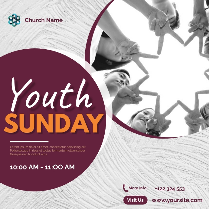 Church poster template | PosterMyWall