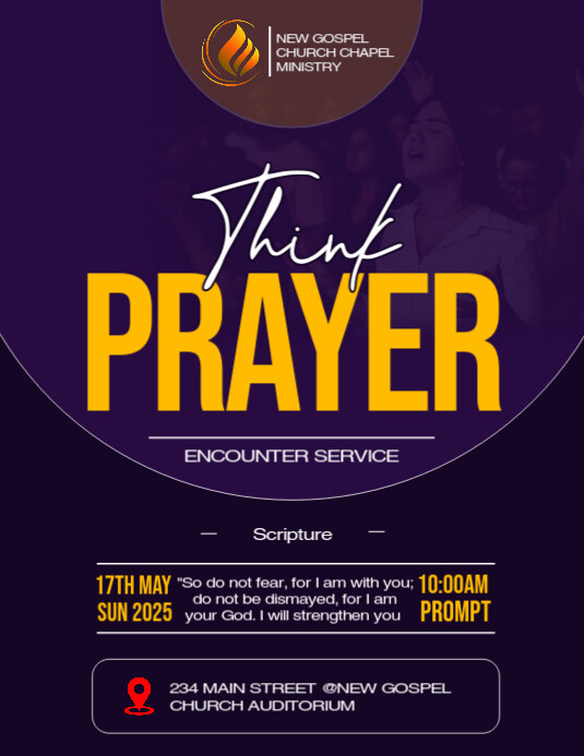 Copy of church poster template | PosterMyWall