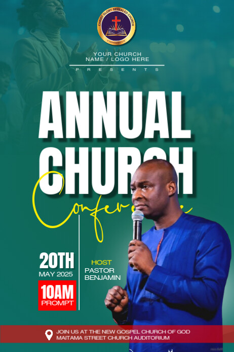 Copy of church poster template | PosterMyWall