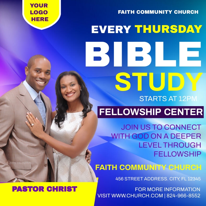 church poster template | PosterMyWall
