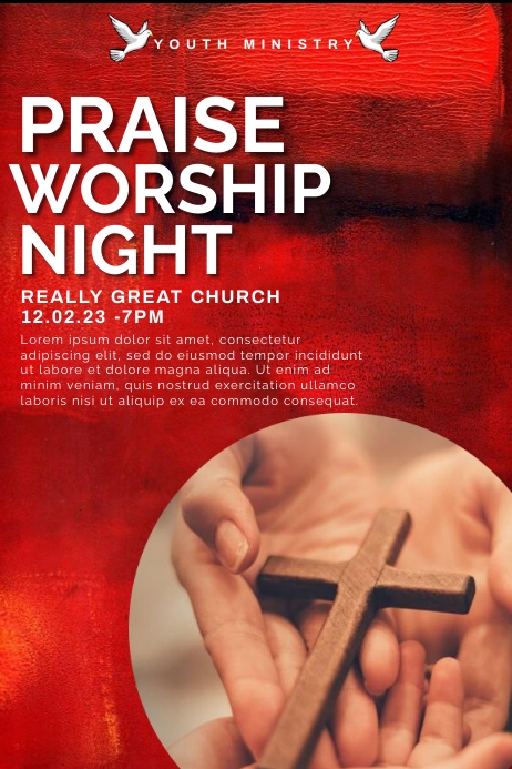 CHURCH POSTER.E Template | PosterMyWall