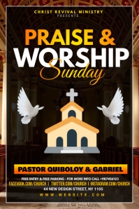 CHURCH POSTER.KC Template | PosterMyWall