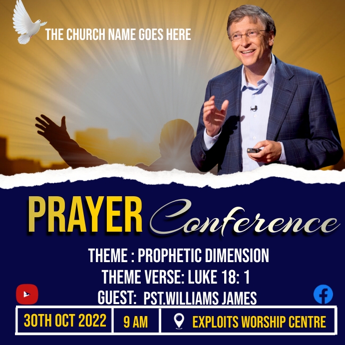 church posters Template | PosterMyWall