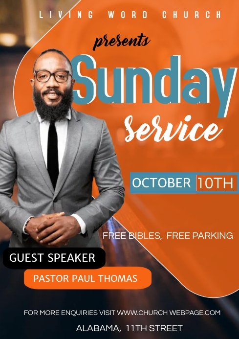 Church posters Template | PosterMyWall