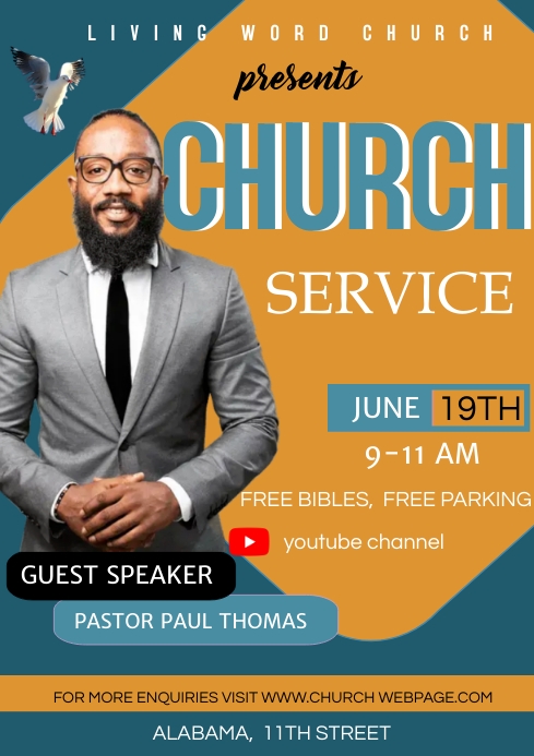 Ng Mga Poster Ng Simbahan Template | PosterMyWall