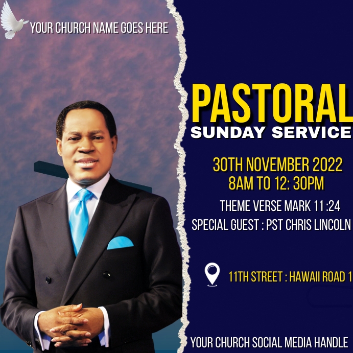 church posters Template | PosterMyWall