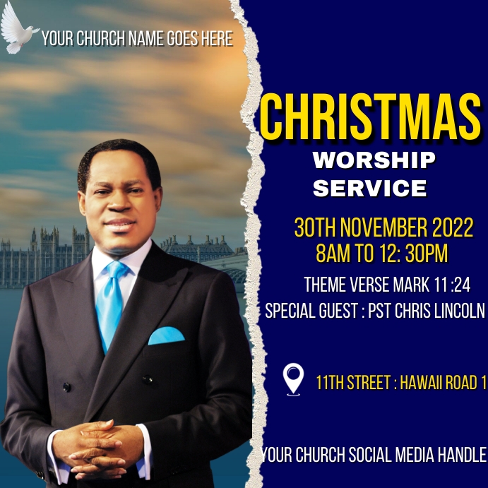 church posters Template | PosterMyWall