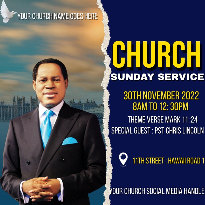 church posters Template | PosterMyWall