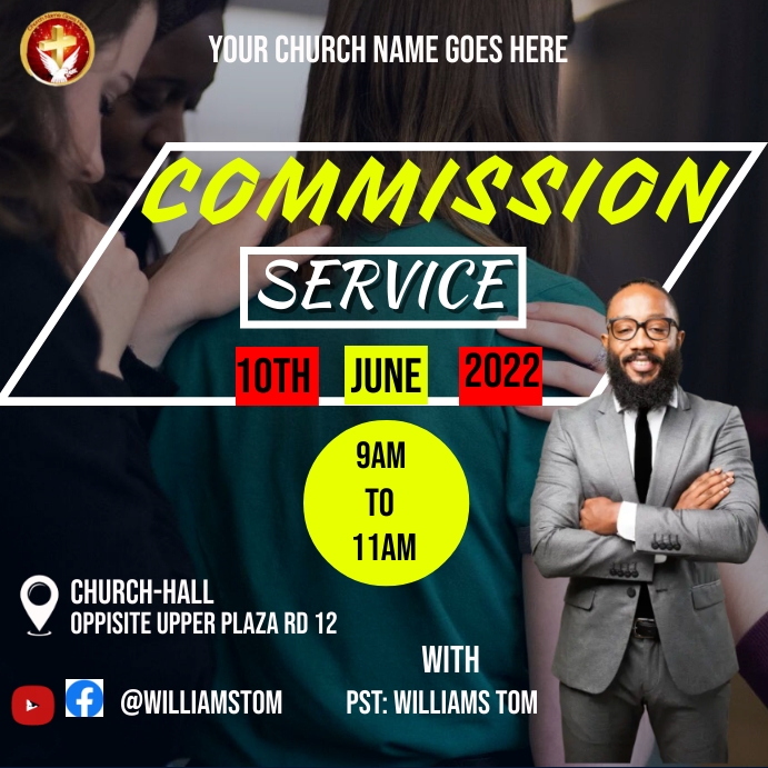 church posters Template | PosterMyWall