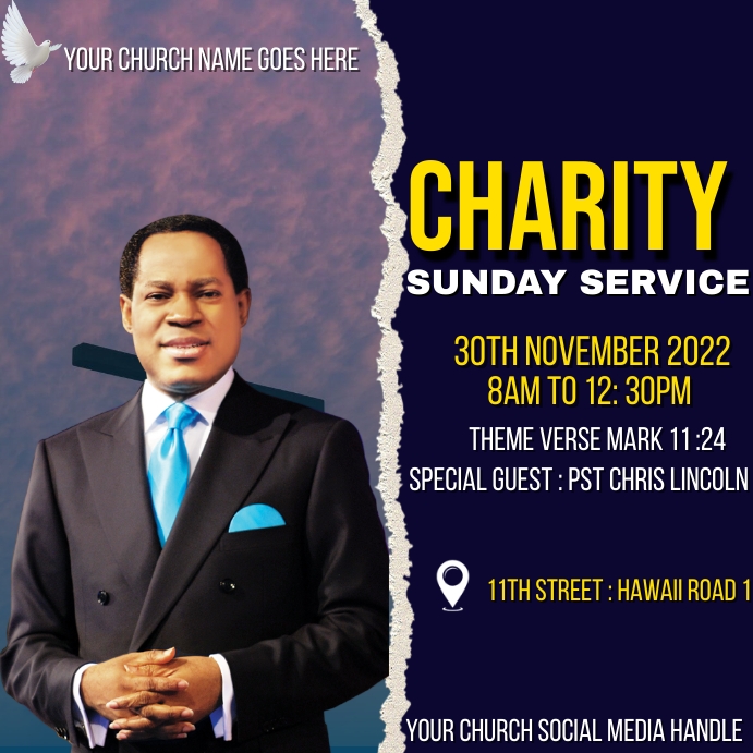 church posters Template | PosterMyWall
