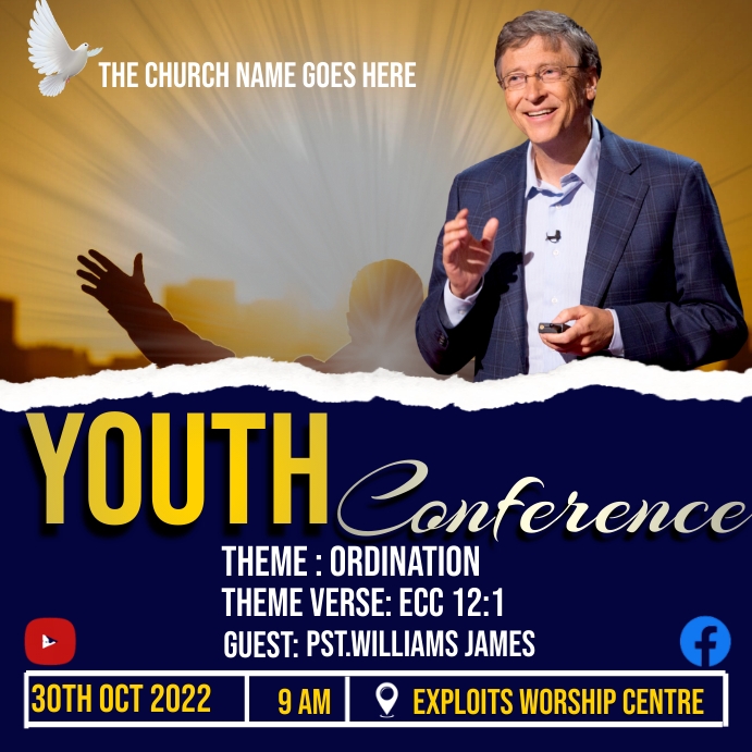 church posters Template | PosterMyWall